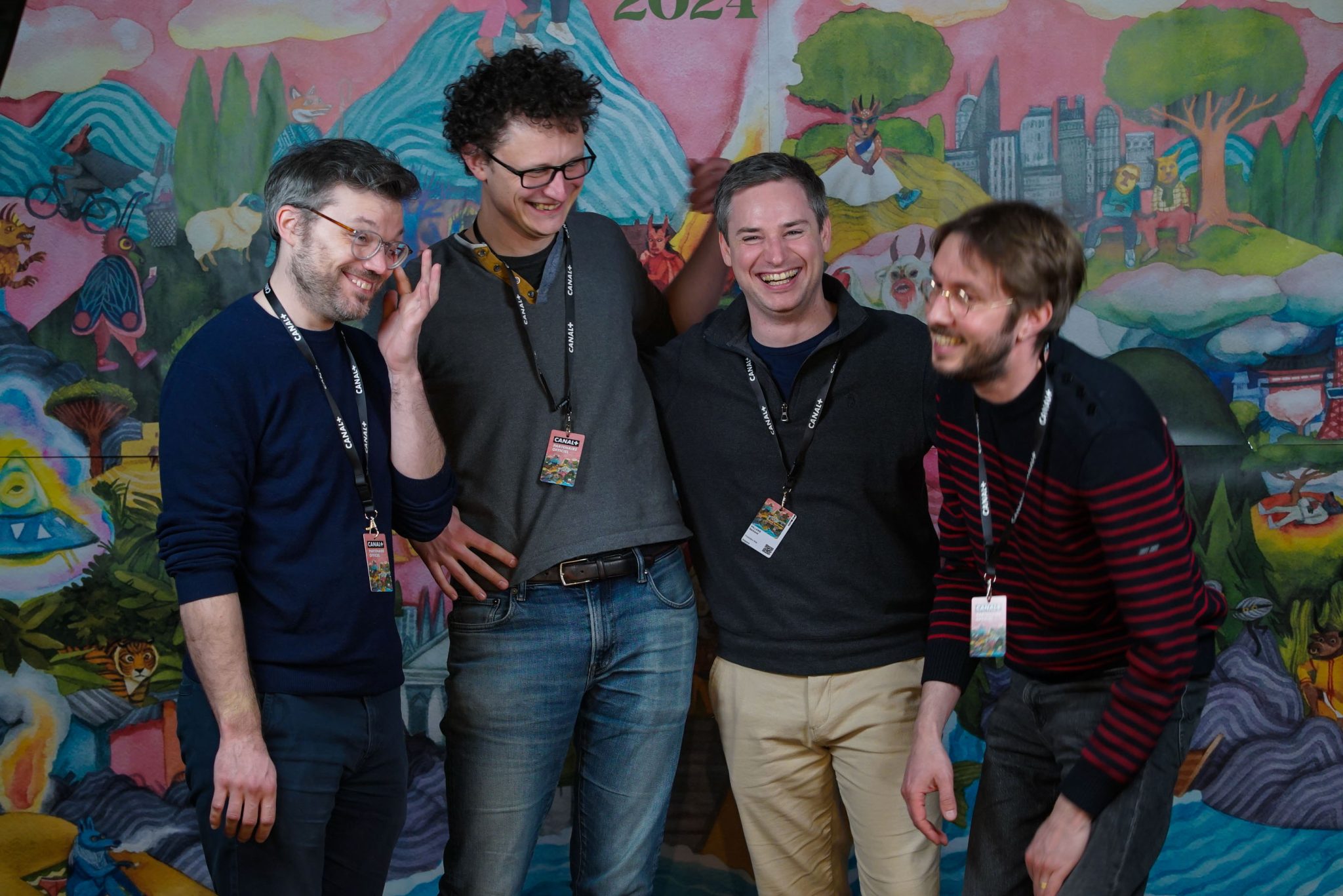 Bertrand WILLEMS, Louis LAPEYRONNIE, Matthieu FRANCES et Sylvain DOÏ ...